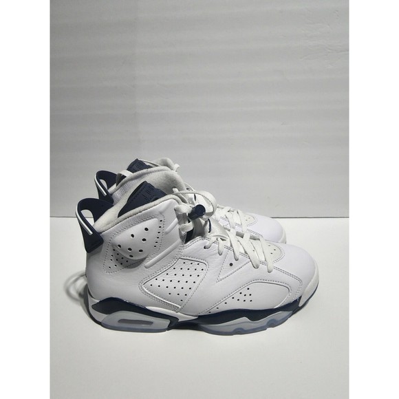 Jordan | Shoes | New 222 Air Jordan 6 Retro Shoes Midnight Navy White ...